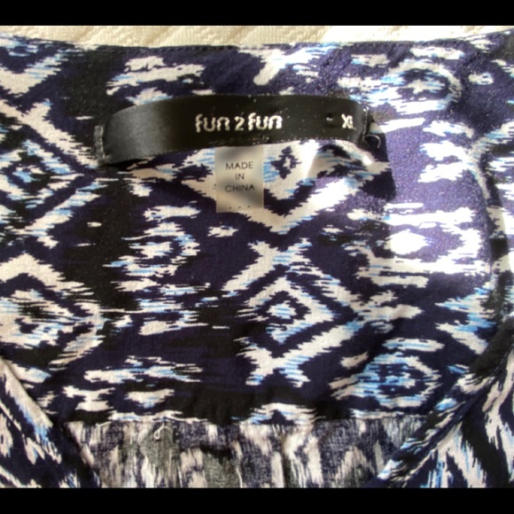 fun 2 fun | Tops | Ladies Blouse Fun2fun | Poshmark